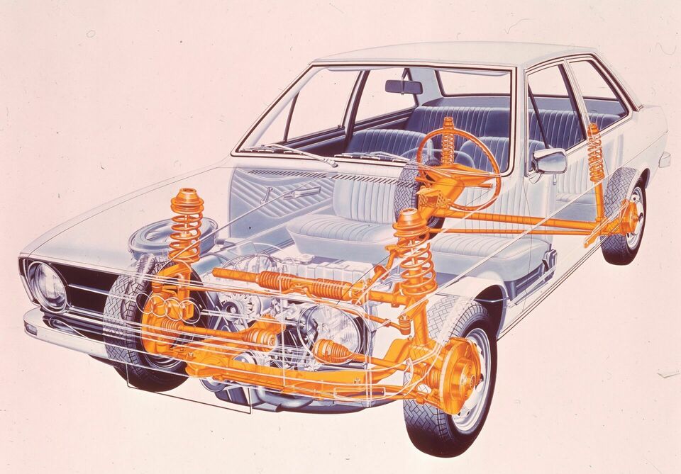 Audi captures the zeitgeist with this car: first Audi 80 unveiled 50 ...