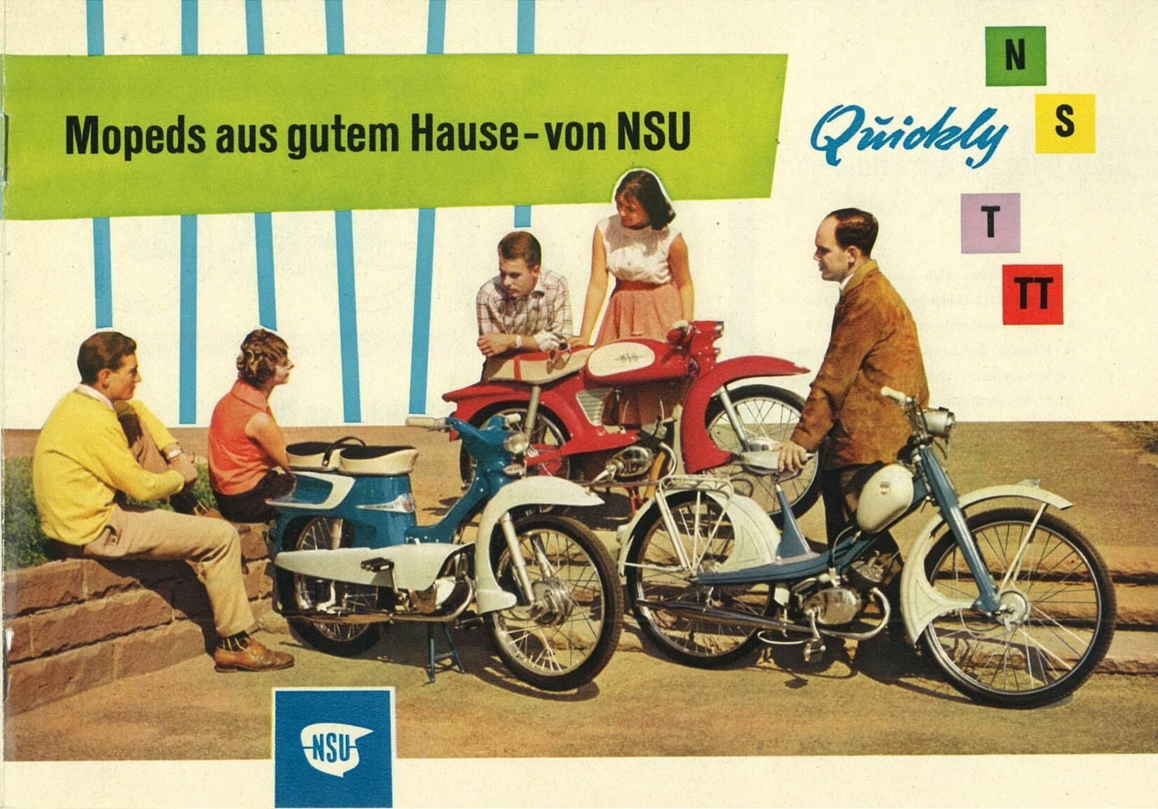 “Nicht mehr laufen, Quickly kaufen”: the NSU Quickly | Audi MediaCenter