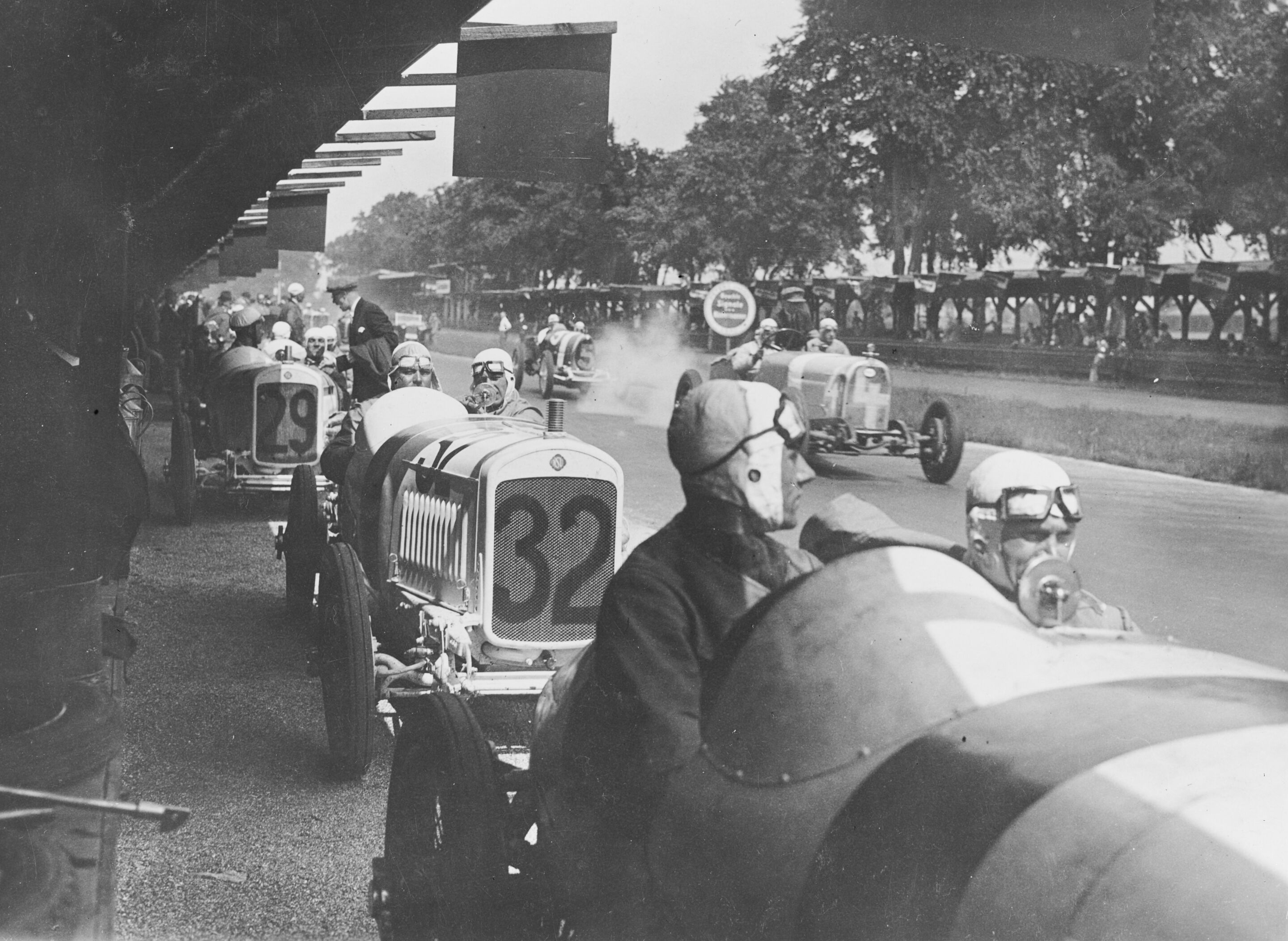 Quadruple victory for NSU Type 6/60 PS racing car at the German Grand Prix on the AVUS circuit ...
