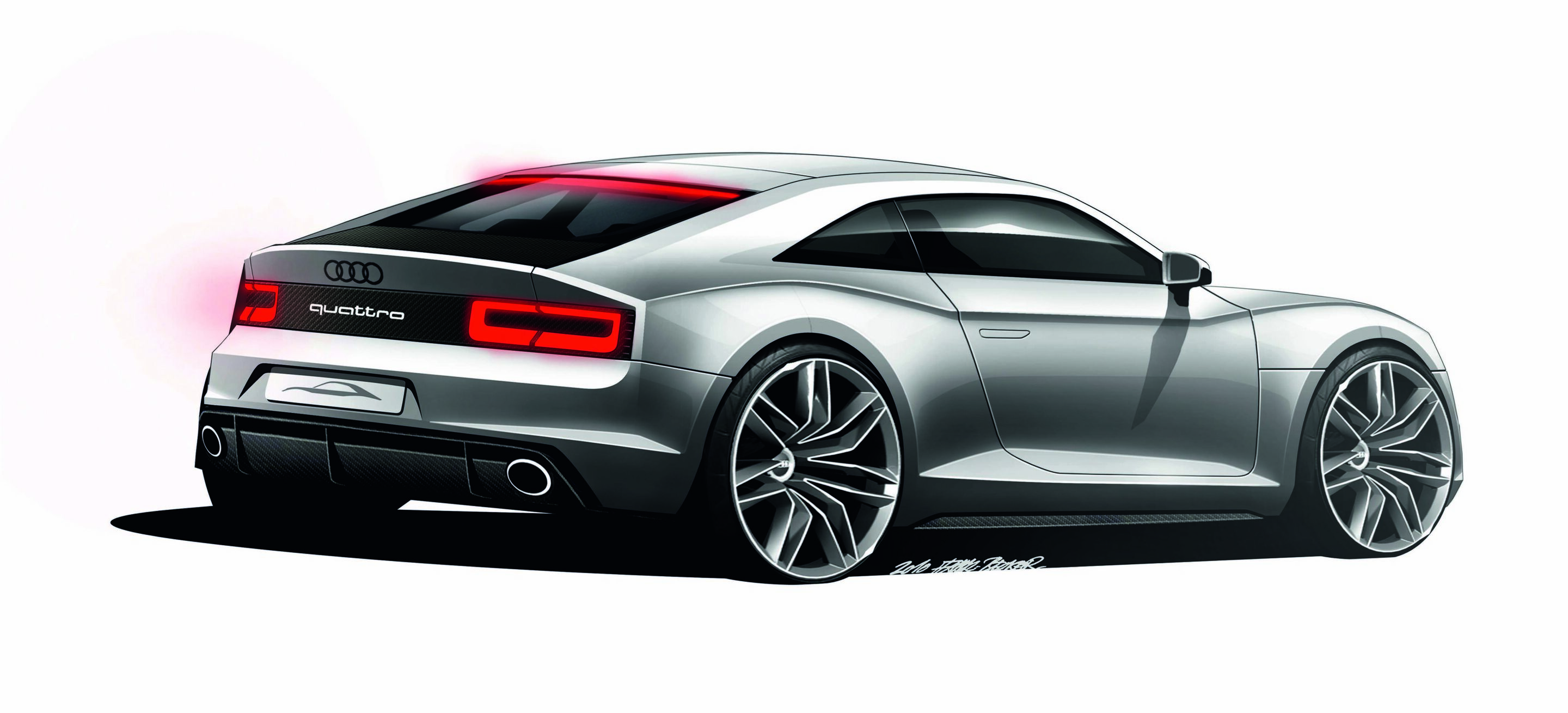Audi Quattro Concept Car