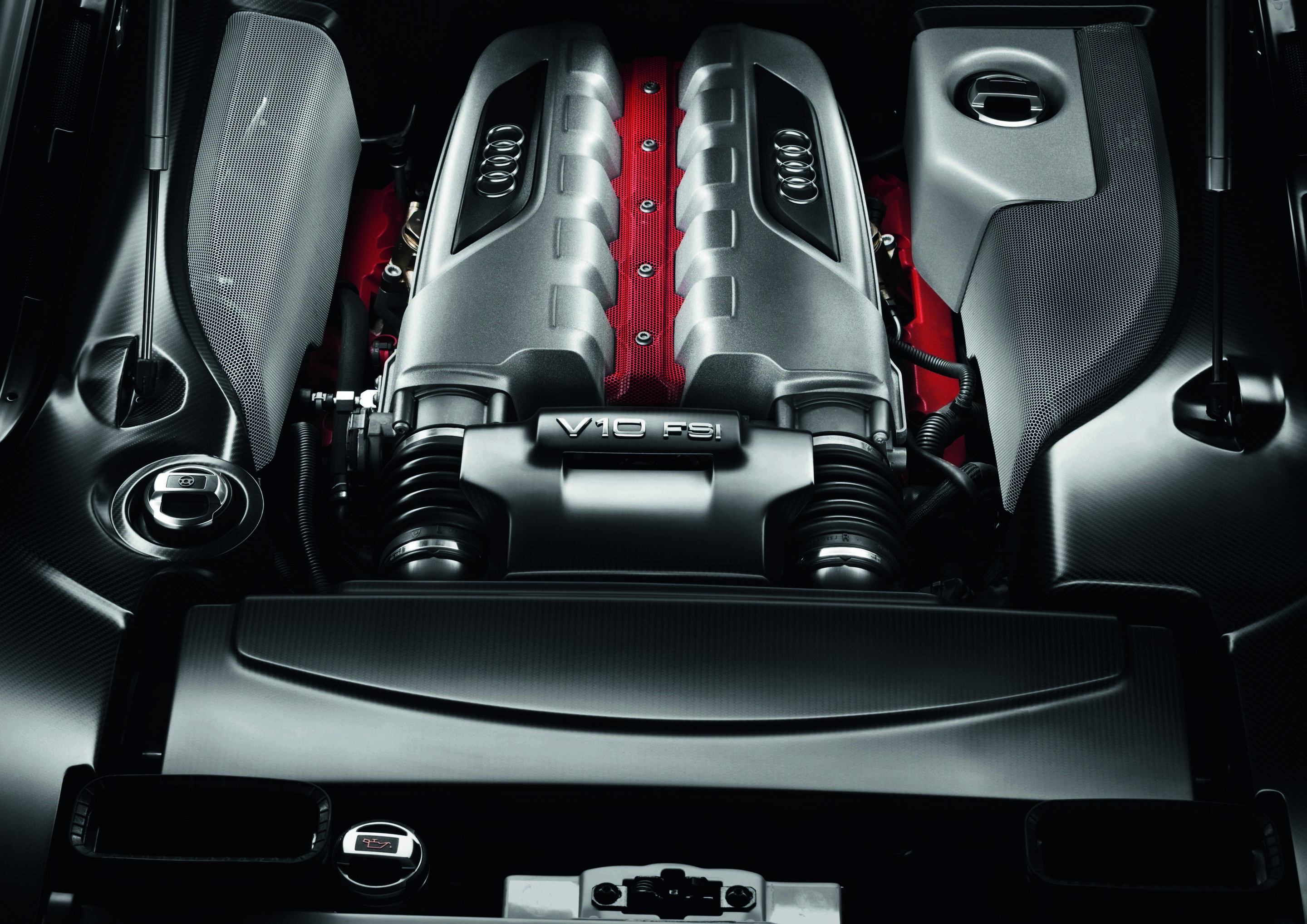 Audi R8 Engine Wallpaper