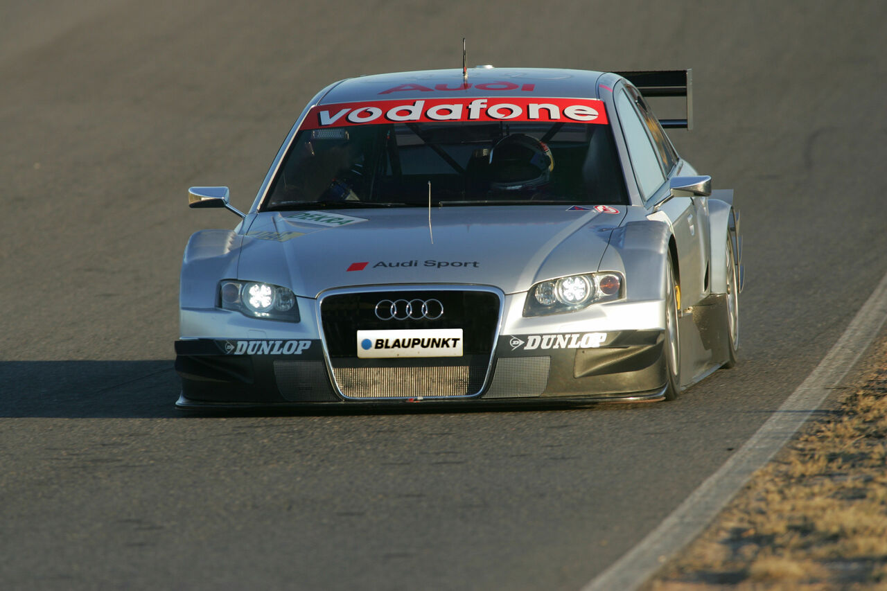 New Audi A4 DTM has hit the track | Audi MediaCenter