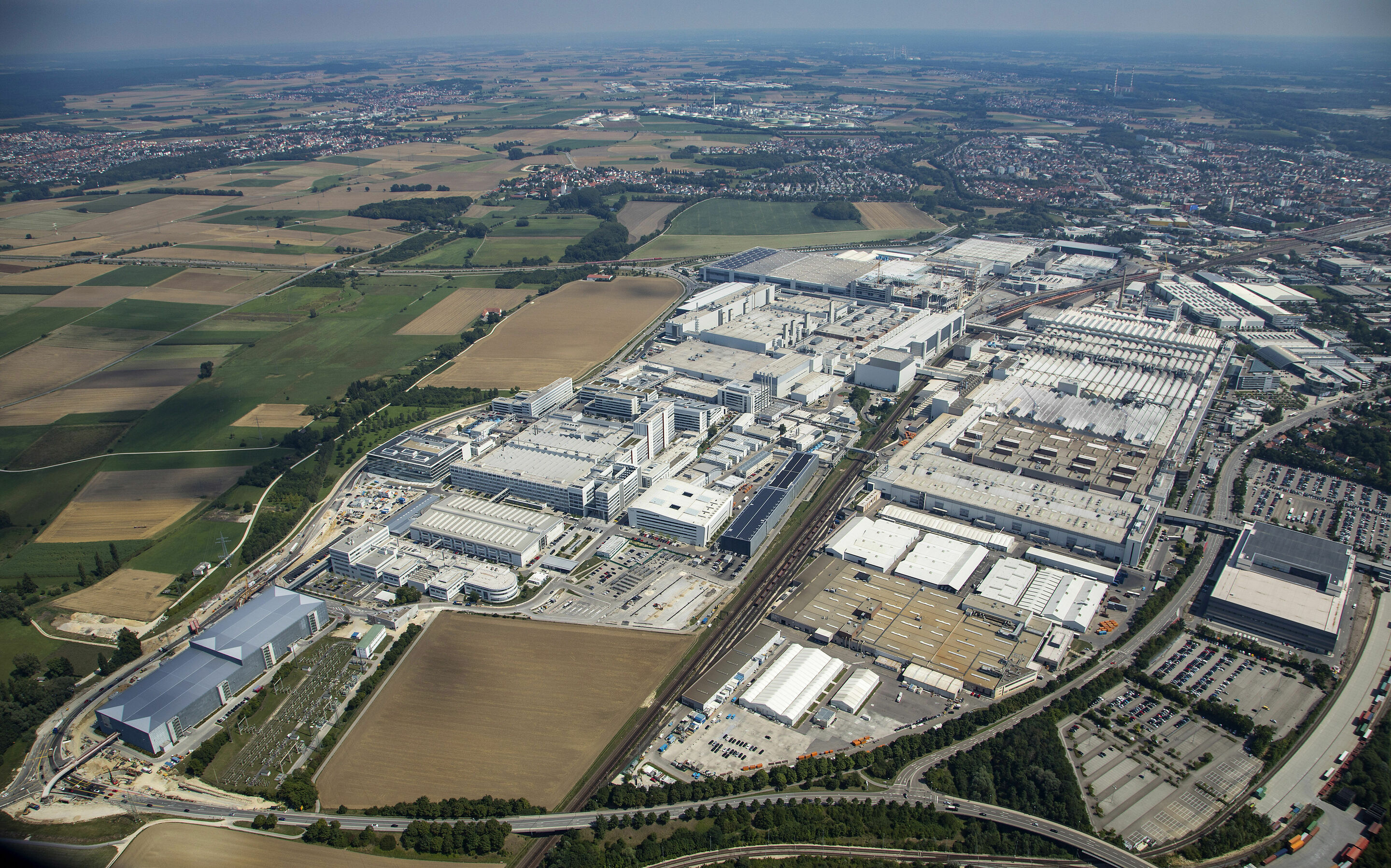 Audi-Standort Ingolstadt (Luftaufnahme) | Audi MediaCenter