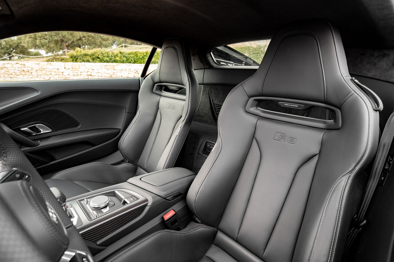 Audi R8 Interior Back Seat