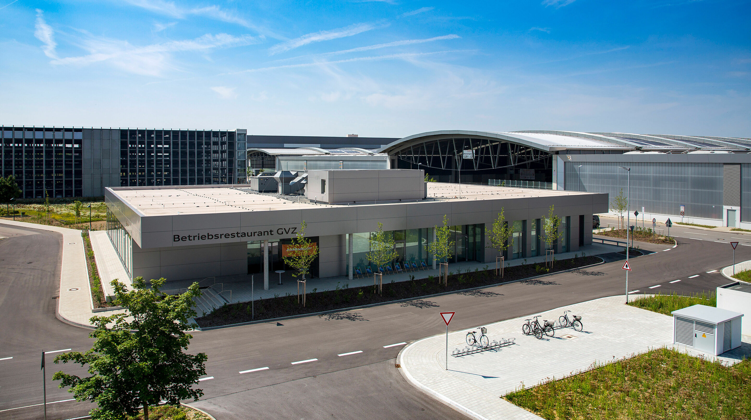 Betriebsrestaurant im GVZ | Audi MediaCenter